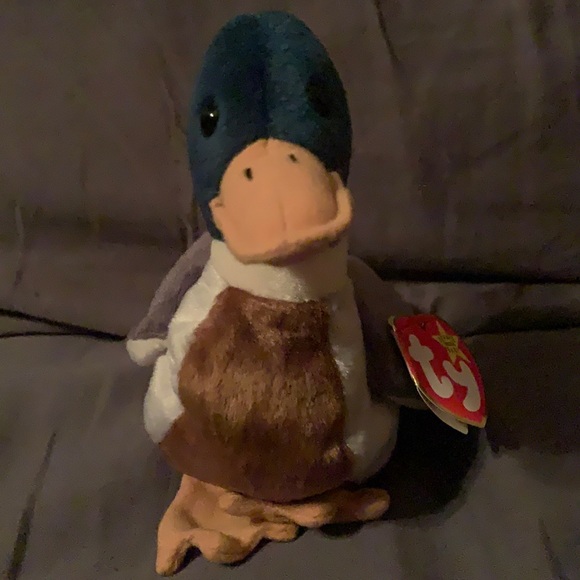 Ty | Toys | Ty Beanie Baby Jake The Mallard | Poshmark